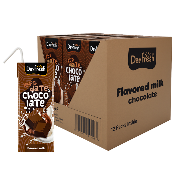 Chocolate Flavored Milk - 12 x 180ml – Dayfresh Bazar